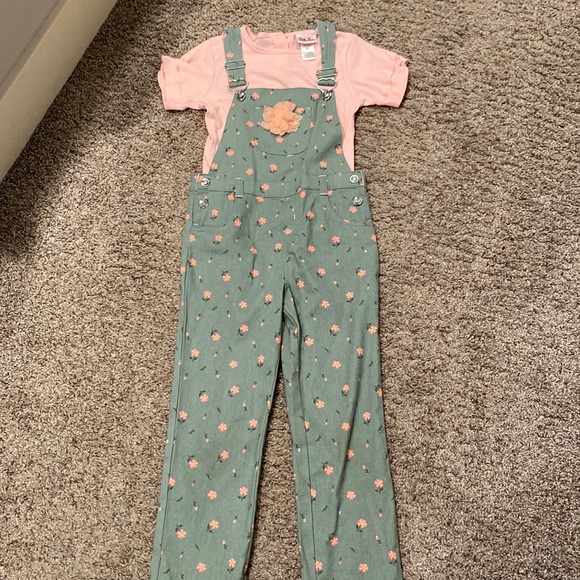 Little Lass | Matching Sets | Little Lass Girls Shirt And Floral ...